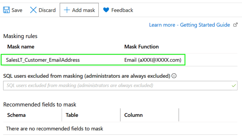 Dynamic Data Masking in Azure SQL – SQLpowered.com