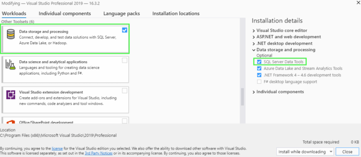 Add Reporting, Analysis and Integration Services Project Types to ...