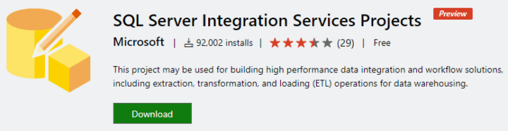 Add Reporting, Analysis and Integration Services Project Types to ...